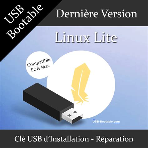 Clé Usb Bootable Linux Lite Usb