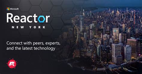 the reactor nyc community is a microsoft reactor facebook