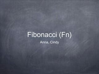 Fibonacci PPT Games And Puzzles Hobbies Interests