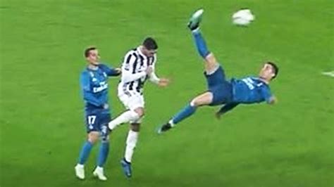 호날두 오버헤드킥 현장 직캠 약 3m 높이의 공을 네이버 Tv