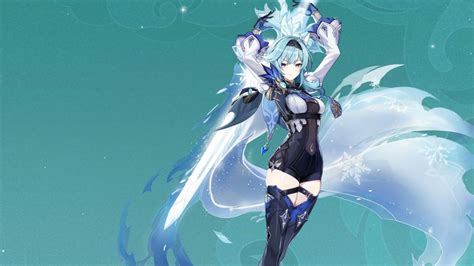 Genshin Impact Eula Wallpaper 4k Eula Genshin Hd Wallpaper Wallpaper