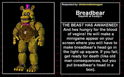 Breadbear Fangame Frights By Kingniteart On Deviantart
