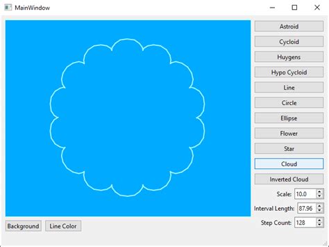 Github Wbmetzel Qtcurves Use Qt To Draw Geometric Shapes
