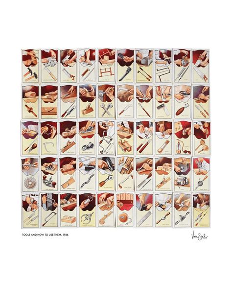 Tools And How To Use Them A Print Etsy