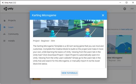 No Download For Karting Micro Game Getting Started Unity Discussions