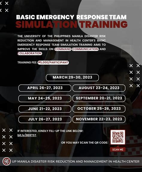 Up Manila Basic Emergency Response Team Simulation Training Up Alumni Website