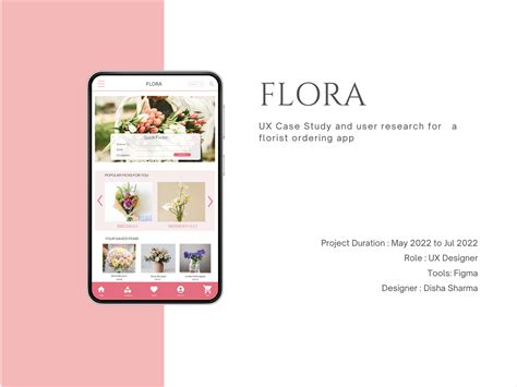 Flora App Ux Design Behance