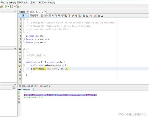java第二课 csdn博客