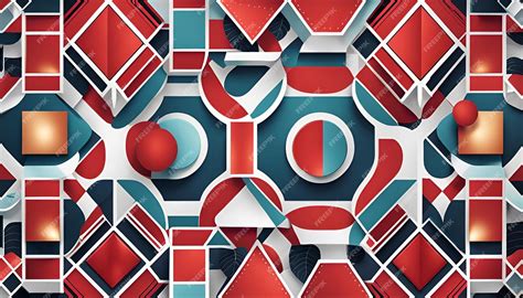 Geometric Sequence Premium Ai Generated Image