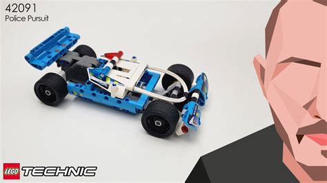LEGO® Technic™ 42091 Police Pursuit - 120 pieces - YouTube