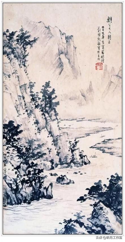 现代水墨之父著名画家刘国松经典绘画作品墨气淋漓宇宙绝妙赏析 每日头条