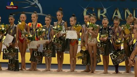 В Киеве стартовал Международный турнир по художественной гимнастике Кубок Дерюгиной Смотреть