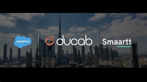 Connected Digital Experience At Ducab With Salesforce And Smaartt Youtube