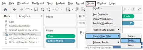 Tableau Filters Types Examples How To Apply Tableau Filters