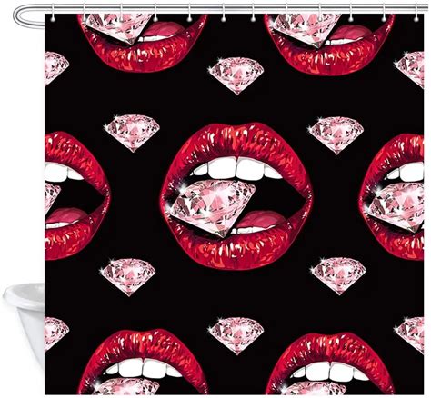 Diamond Lips Wallpaper
