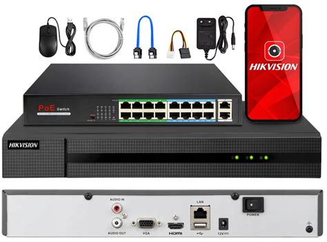 Rejestrator IP Hikvision na 16 kamer do 8MP Switch - Sklep, Opinie ...