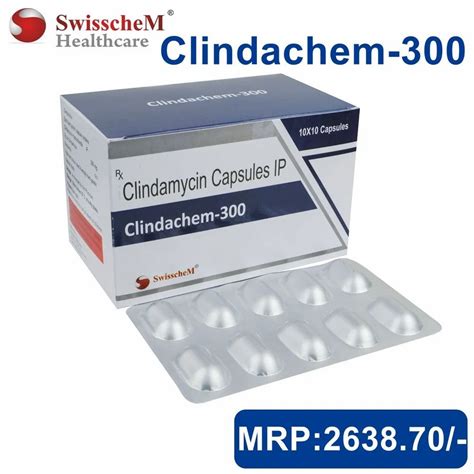 Clindamycin Capsules Ip At ₹ 263870box Clindamycin Capsules In