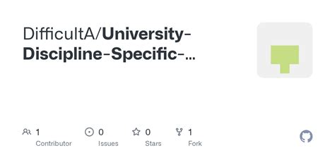 Github Difficultauniversity Discipline Specific Deepseek R1 Prompt