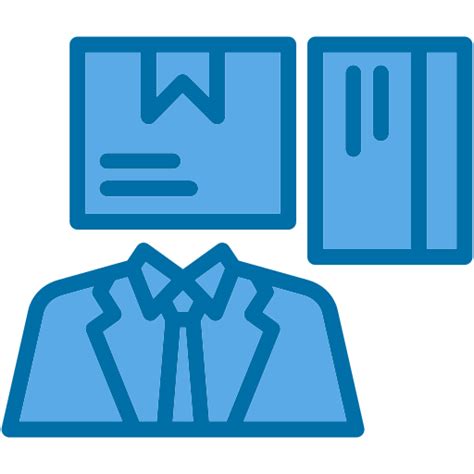 Consumerism Generic Blue Icon