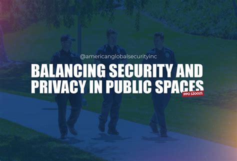 Balancing Security And Privacy In Public Spaces