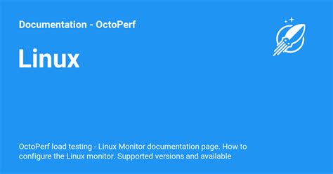 Linux Documentation Octoperf