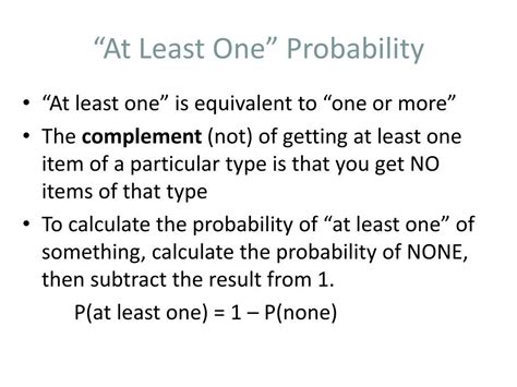 PPT Probability Rules PowerPoint Presentation Free Download ID