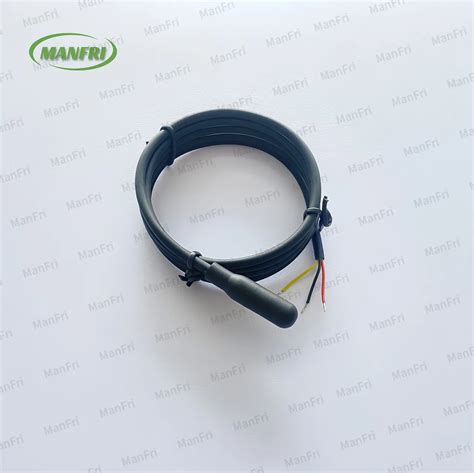 waterproof ip68 temperature sensor ds18b20 3m cable with lcd