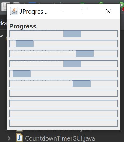 Java Why Does Adding An Indeterminate Jprogressbar To Jtable Kill The Animation Stack Overflow