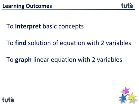 1 Linear Equations In Two Variables Introduction Solution And