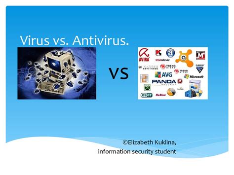 virus vs antivirus online presentation