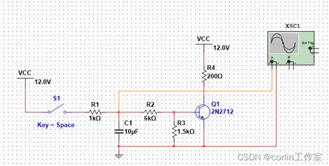 multisim14 0仿真（三）rc充放电电路 multisim仿真电容充放电过程 csdn博客