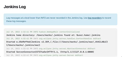 Jenkins Logs Viewing And Customizing