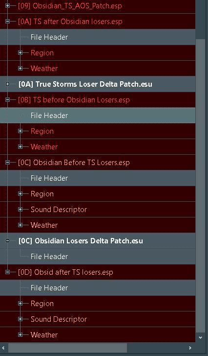 Missing Patch Condition For Obsidian Weathers True Storms Merged