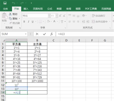 excel指数上标数字的输入技巧，解决平方表、立方表制作问题 正数办公