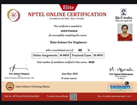 Datasciencejourney Nptel Continuouslearning Keerthana R