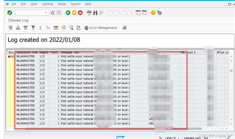 Sap Ml物料账报错处理＞ml4hmaster113ml4hrun053＞2021 01 09周期 90 迭代之后交叉货币利率掉期与总值之间的 2892109 的增量 Csdn博客