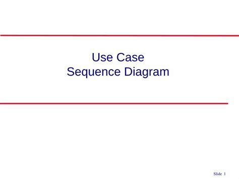 Pdf Use Case Sequence Diagram · Steps For Building A
