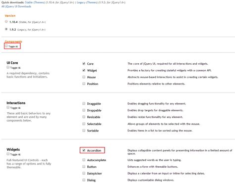 Jquery：アコーディオンメニューの表示方法 覚え書きcom