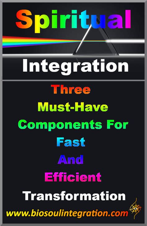 Spiritual Integration Three Keys To Speed Your Transformation