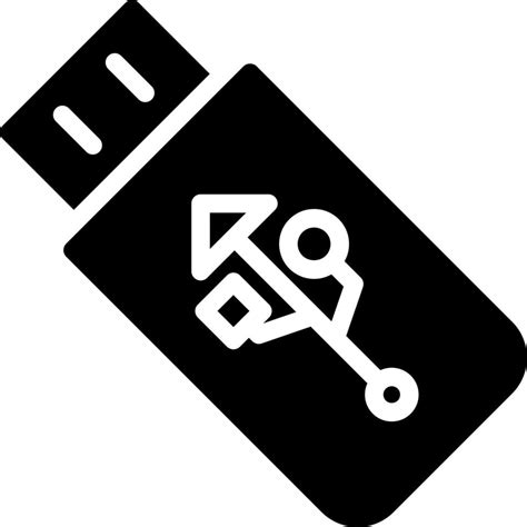 Usb Port Vector Icon Design Vector Art At Vecteezy