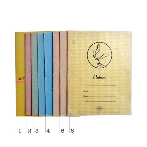 vintage unused notebooks school exercise books branded notebooks etsy