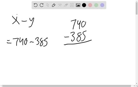 ⏩solved Evaluate The Variable Expression X Y For The Given Values Of
