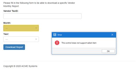 The Control Does Not Support Select Item Activities Uipath