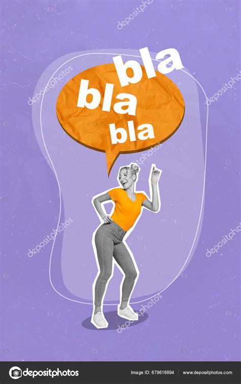 Vertical Creative Composite Abstract Photo Collage Careless Foolish