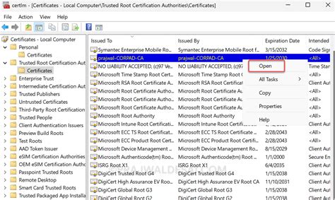 deploy trusted root certificate using intune best guide
