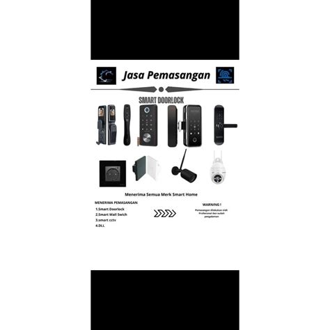 Jual Jasa Pemasangan Smart Doorlock Shopee Indonesia