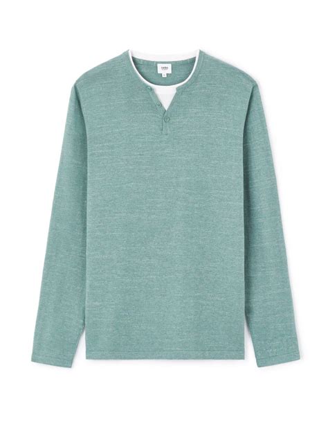 Pull Col Tunisien 100 Coton Vert Celio Tunisie