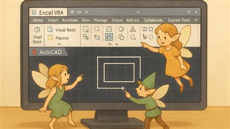 Excel Vbaを使ってautocadの線分 Line を描く方法 Small Steps Coding