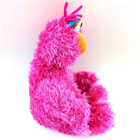 Sesame Street Place Telly Monster 17 Plush Pink 2009 Stuffed Toy