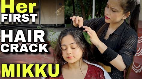 Asmr Hair cracking head massage therapy, back, hand, Neck massage by MIKKU BARBER - YouTube
